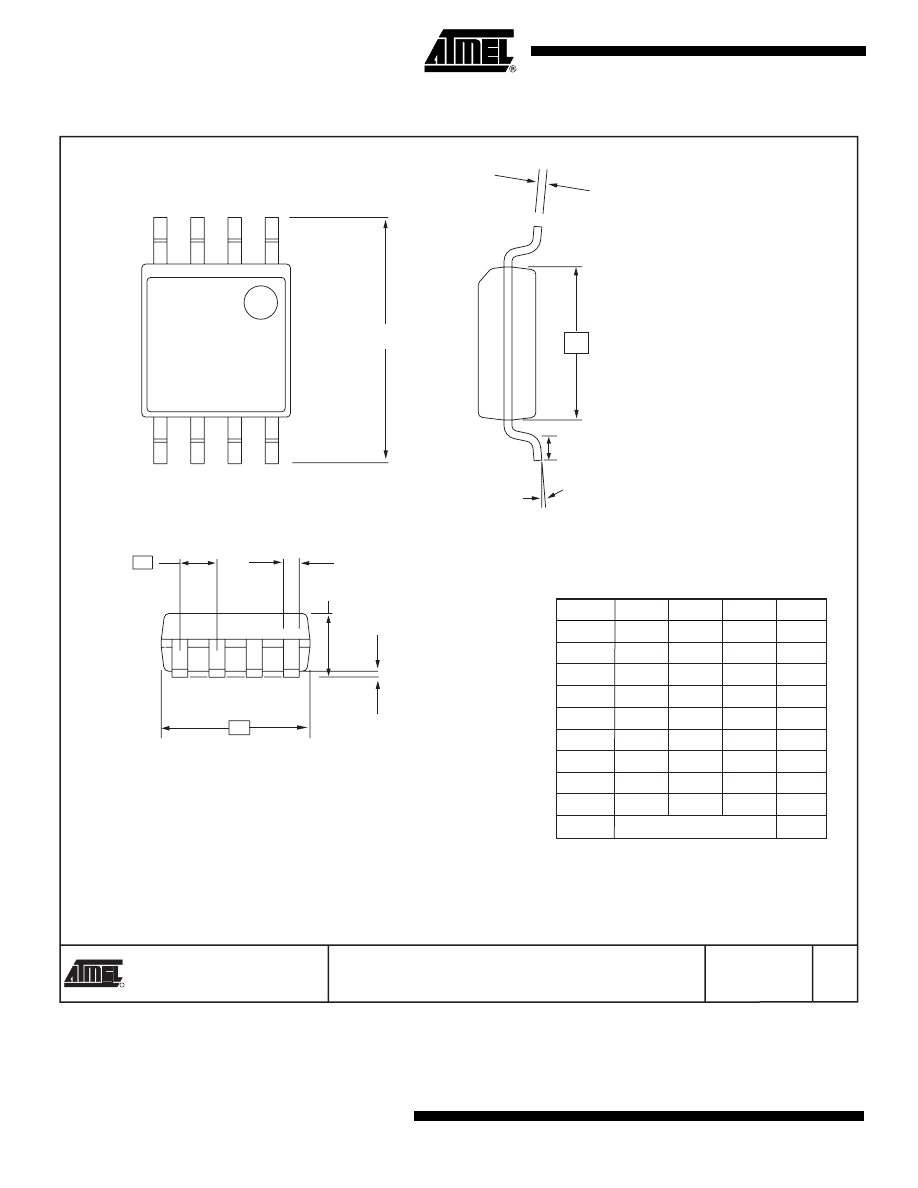 Caracteristicas tecnicas de AT24C02 - Datasheet