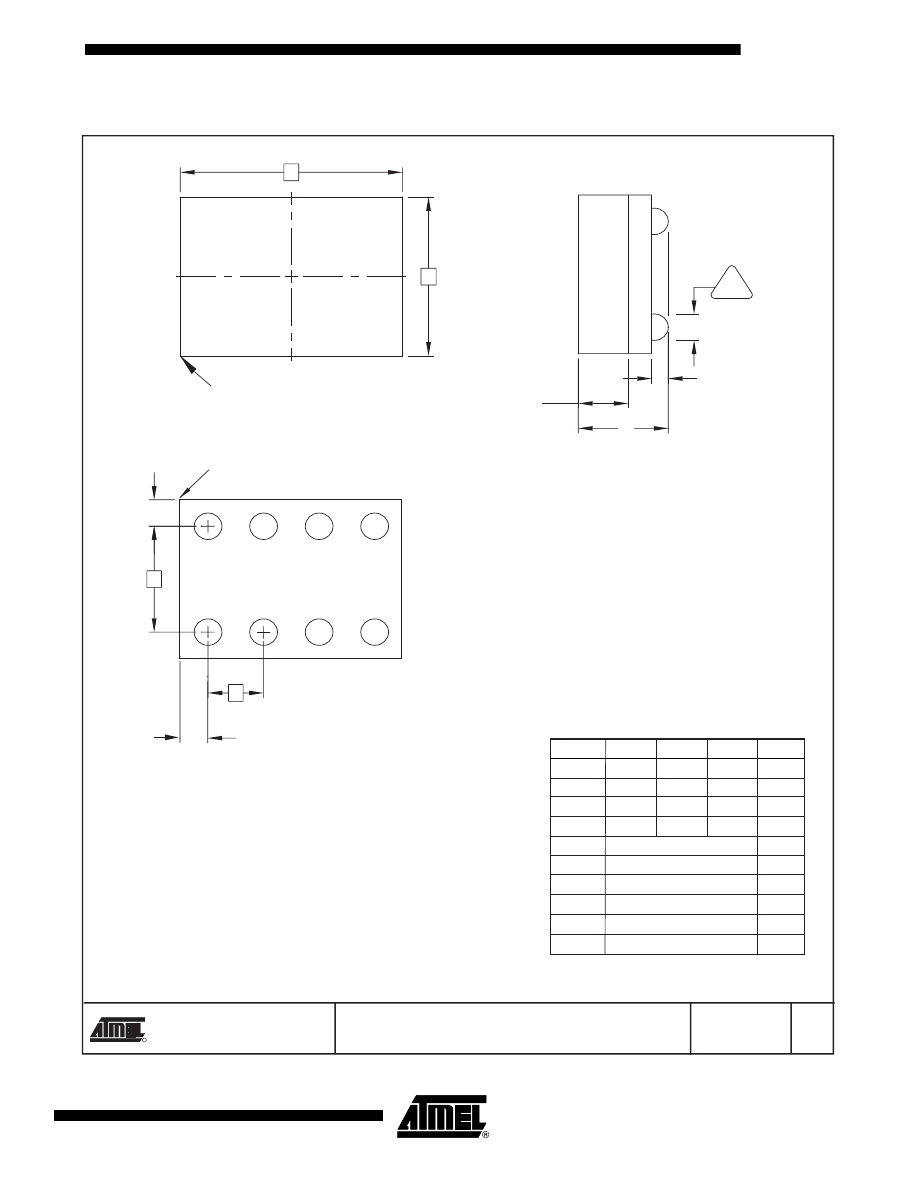 Caracteristicas tecnicas de AT93C46 - Datasheet