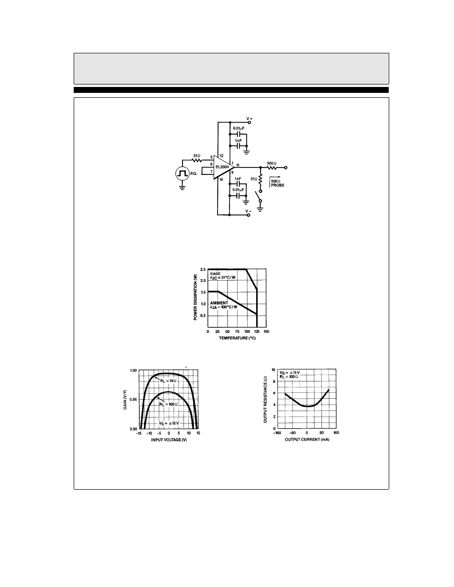 Caracteristicas tecnicas de EL2004 - Datasheet