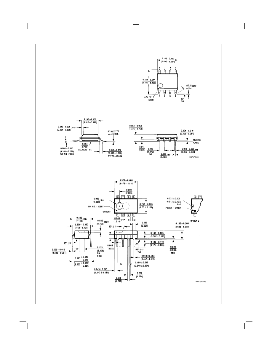 Caracteristicas tecnicas de LF351 - Datasheet