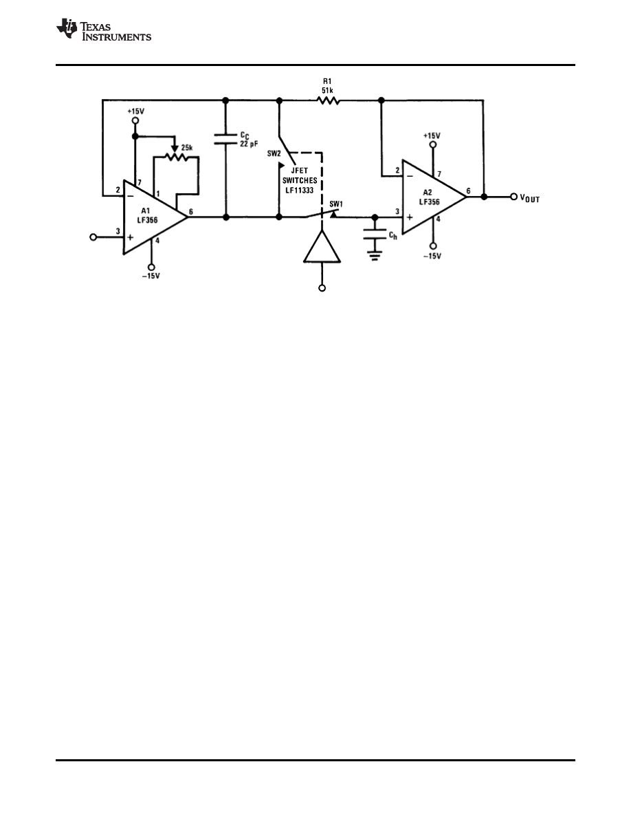 Caracteristicas tecnicas de LF356 - Datasheet