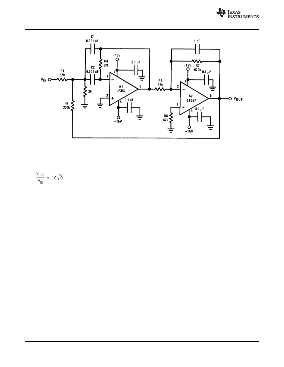 Caracteristicas tecnicas de LF356 - Datasheet