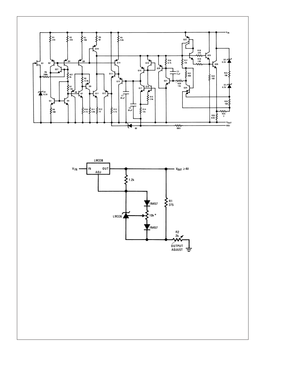 Caracteristicas tecnicas de LM138 - Datasheet