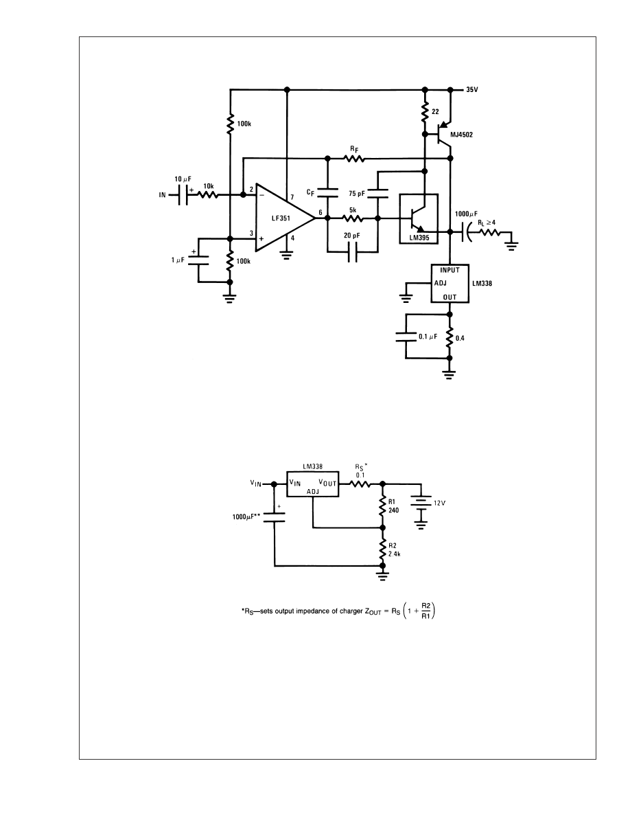 Caracteristicas tecnicas de LM138 - Datasheet