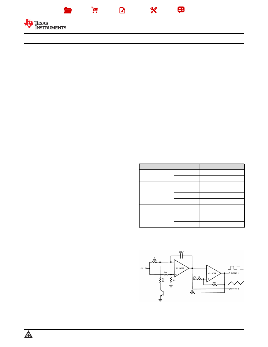 Caracteristicas tecnicas de LM2904N - Datasheet