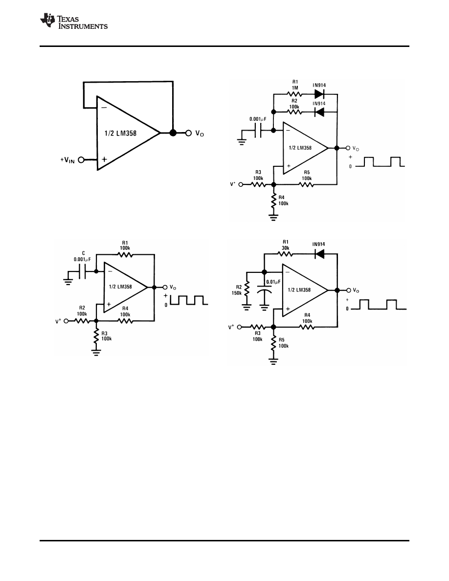 Caracteristicas tecnicas de LM358 - Datasheet