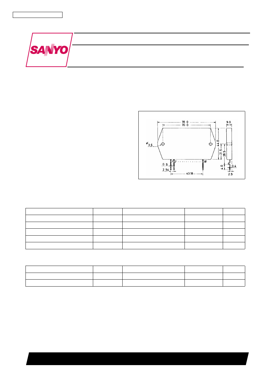 Caracteristicas tecnicas de STK4048XI - Datasheet