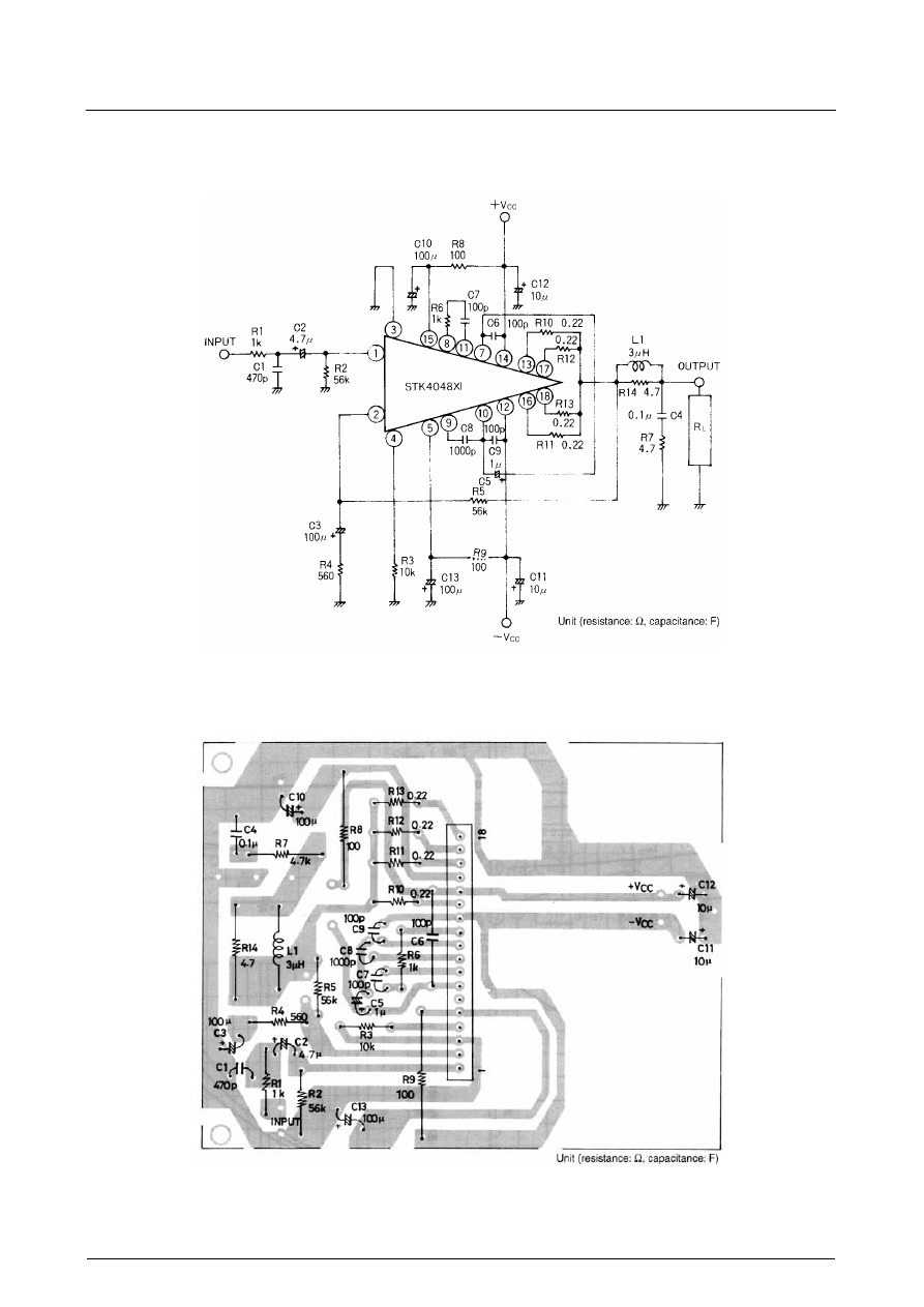 Caracteristicas tecnicas de STK4048XI - Datasheet