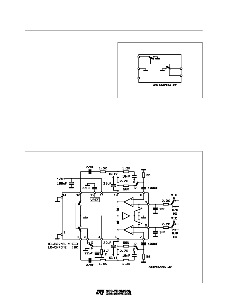 Caracteristicas tecnicas de TDA7284 - Datasheet
