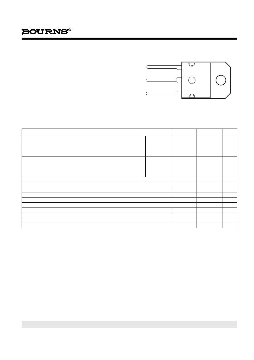 Caracteristicas tecnicas de TIP34 - Datasheet